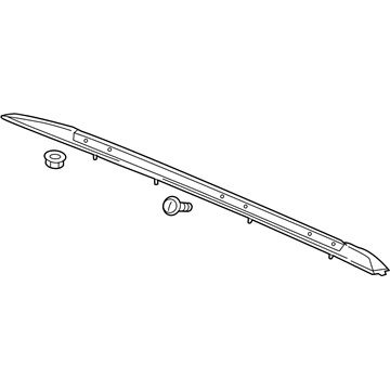 23276284 - Genuine GM Rail Assembly, Luggage Carrier Side