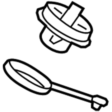 95049576 - Genuine GM Cap Assembly, Fuel Tank Filler