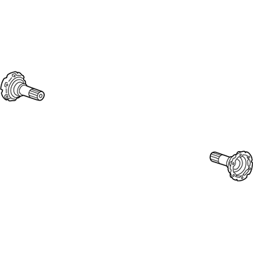 23169798 - Genuine GM Rear Axle Shaft Assembly