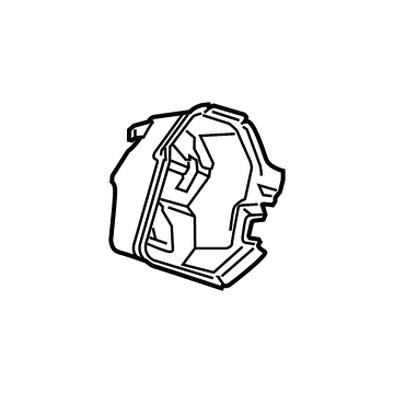 23390825 - Genuine GM Cover, Front Bpr Fascia Tow Eye Acc Hole