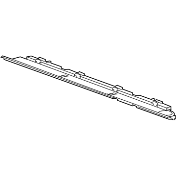 23390788 - Genuine GM Baffle, Rad Air Upr