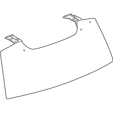 23391077 - Genuine GM Window Assembly, Rear Compartment Lift