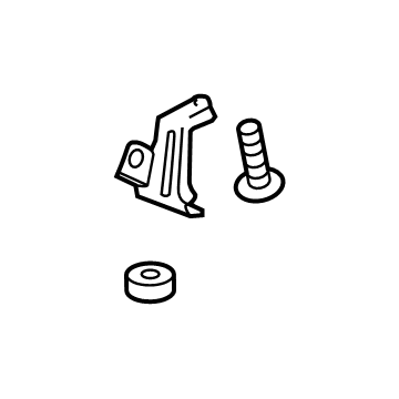 84447424 - Genuine GM Support Assembly, Front Bpr Fascia Ctr