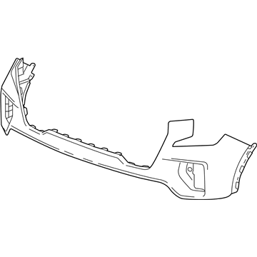 84542588 - Genuine GM Front Bumper Cover *Serv Primer