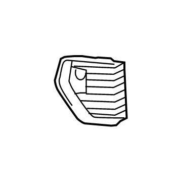 84220374 - Genuine GM Bezel, Front Fog Lp