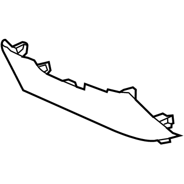 84127263 - Genuine GM Panel Assembly, I/P Lwr Tr *Black