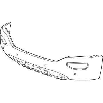 23381975 - Genuine GM Bar, Front Bumper Imp