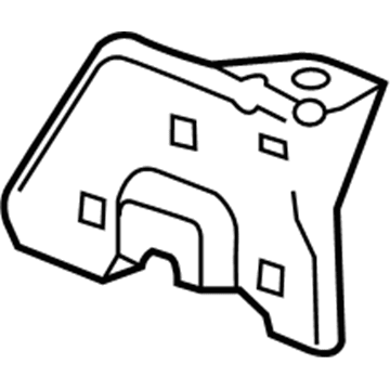 22757263 - Genuine GM Bracket Assembly, Front Bumper Imp Bar