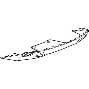 84078809 - Genuine GM Panel, Rear Bumper Valance