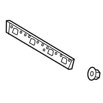 84047940 - Genuine GM Guide Assembly, Rear Bumper Fascia