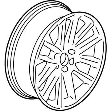 84497727 - Genuine GM Wheel Rim, Frt & Rr