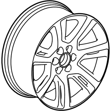 84497728 - Genuine GM Wheel Rim, Frt & Rr