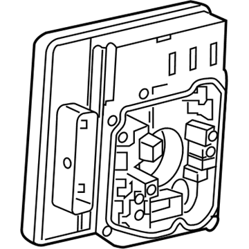 84926801 - Genuine GM Module Assembly, Elek Brk Boos Cont