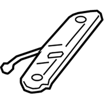 84452420 - Genuine GM Sensor Assembly, L/Gate Si (Anti, Pinch)