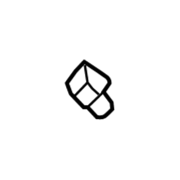 84290126 - Genuine GM Bumper Assembly, Lift Gate Adjust