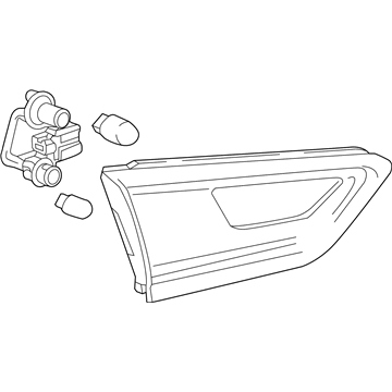 84130997 - Genuine GM Lamp Assembly, Rear Combination