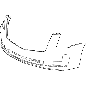 84408072 - Genuine GM Front Bumper Cover