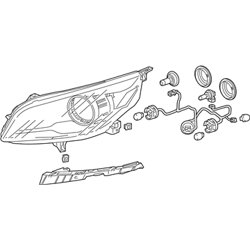 23294939 - Genuine GM Headlamp Assembly