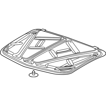 84110491 - Genuine GM Insulator Assembly, Hood