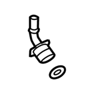 12635561 - Genuine GM Fitting Assembly, Pcv Hose