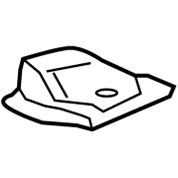 23227977 - Genuine GM Extension, Floor Panel #3 Cross Bar