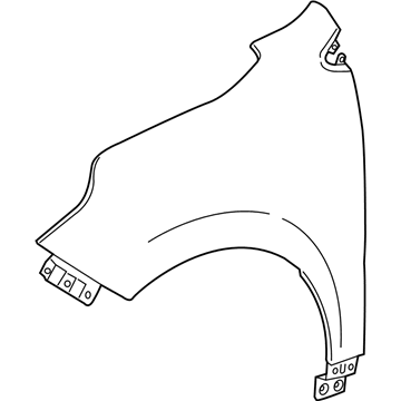 84751396 - Genuine GM Fender, Front