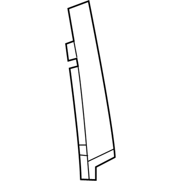 84963077 - Genuine GM Applique Assembly, Front S/D Wdo Frm Rr