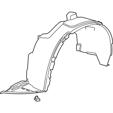 Chevrolet Trax Fender Splash Shield