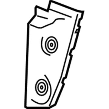 22789623 - Genuine GM Extension, Rear Wheelhouse Panel