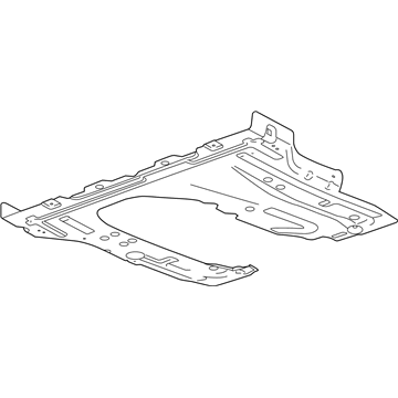 23108871 - Genuine GM Deflector, Front Compartment Air