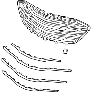 Grille/Radiator - 2021 Chevrolet Malibu