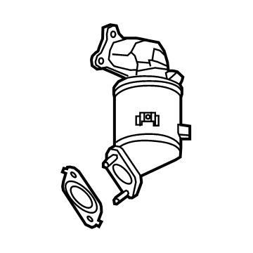 GMC Acadia Catalytic Converter - Guaranteed Genuine GMC Parts