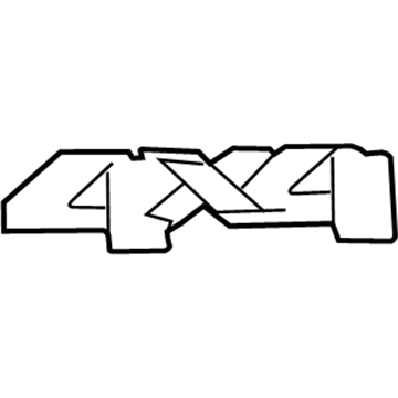 23269921 - Genuine GM Decal, Pick Up Box Side