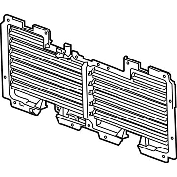 84387478 - Genuine GM Shutter Assembly, Front Bpr