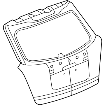 20919973 - Genuine GM Gate Assembly, Lift