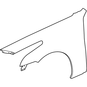 84054144 - Genuine GM Fender Assembly, Front