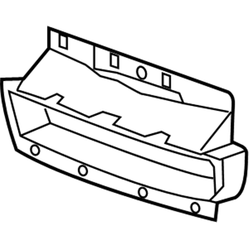 23178915 - Genuine GM Filler Assembly, Front Bumper