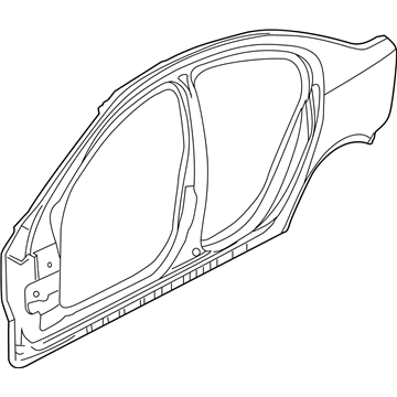 92288050 - Genuine GM Panel, Body Si Otr