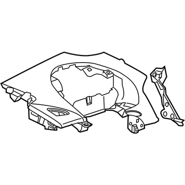 84841424 - Genuine GM Panel Assembly, I/P Upr Tr *Black