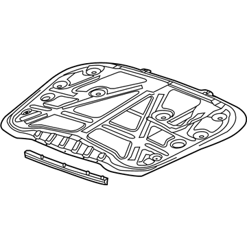 23470057 - Genuine GM Insulator, Hood