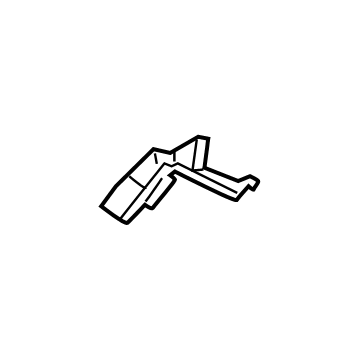 84825209 - Genuine GM Baffle Assembly, Qtr Upr Pnl