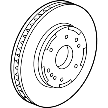 13514522 - Genuine GM Front Brake Rotor (Coated)
