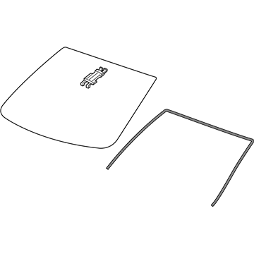 84373662 - Genuine GM Windshield Assembly,