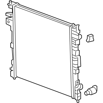 84569928 - Genuine GM Engine Radiator Assembly