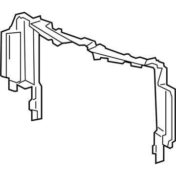 84553973 - Genuine GM Baffle, Rad Air Upr