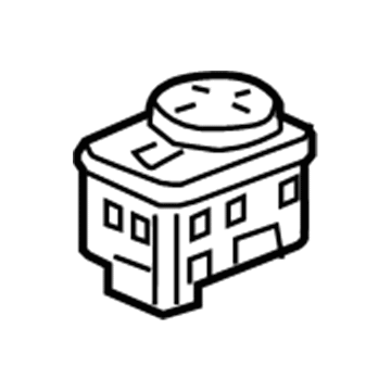 84772672 - Genuine GM Switch Assembly, Ride Cont *Jet Black