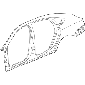 84465336 - Genuine GM Panel Asm,Body Side Outer