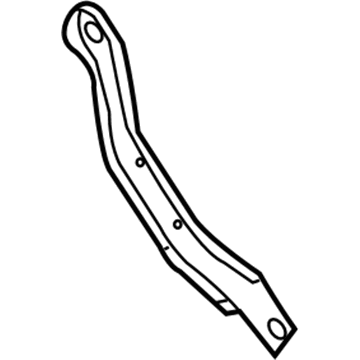15261226 - Genuine GM Brace, Front End Sheet Metal Diagram