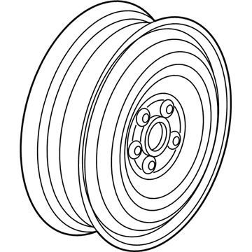 Chevrolet Equinox Spare Wheel