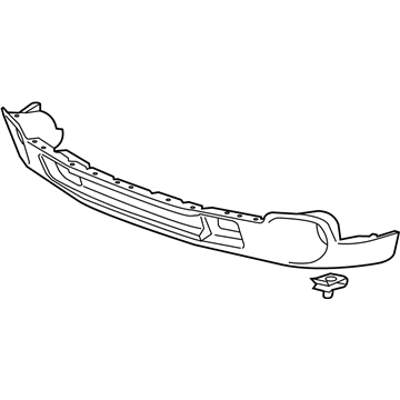 22755087 - Genuine GM Deflector Assembly, Front Air